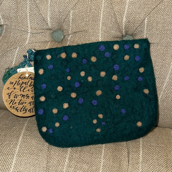 Anthropologie | Bags | Nwt Anthropologie Handmade In Nepal Small Wool ...